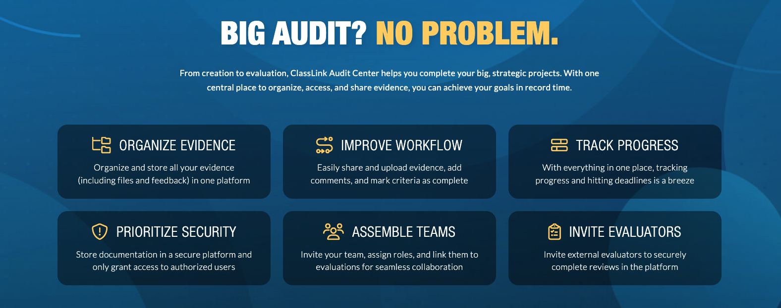 ClassLink Audit Center — X2 Mobile